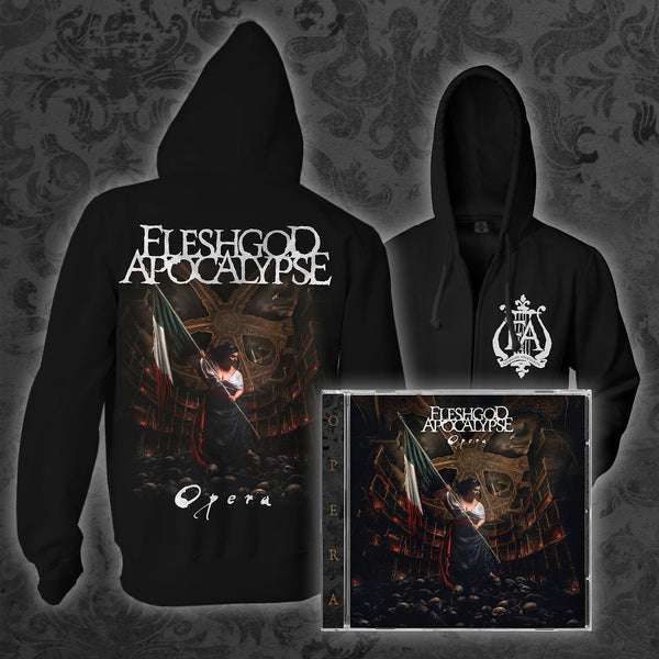 Opera Zipper Hoodie + CD Bundle – Fleshgod Apocalypse
